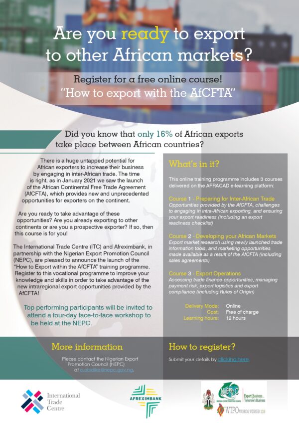 How To Export With AFCFTA – Acoway Initiative